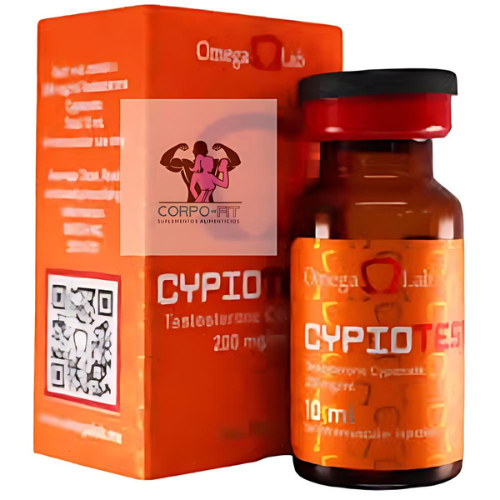 CYPIO-TEST 200 MG CYPIONATO DE TESTOSTERONA OMEGA LAB 10 ML – Corpofit