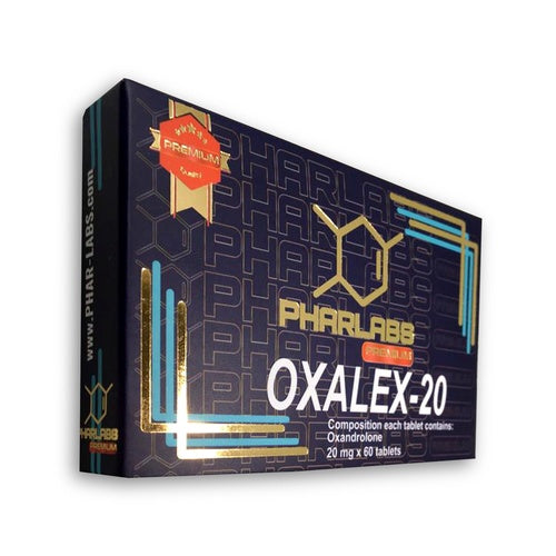 OXALEX OXANDROLONA 20 MG PHAR LABS PREMIUM 60 TABLETAS – Corpofit