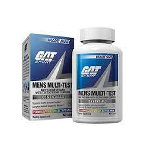 MENS MULTI+TEST ESSENTIALS GAT SPORT 60 TABLETAS – Corpofit