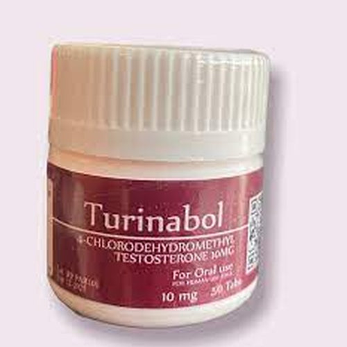 TURINABOL Chlorodehydromethyl Testosterone 10 MG ROTTERDAM PHARMACEUTI ...